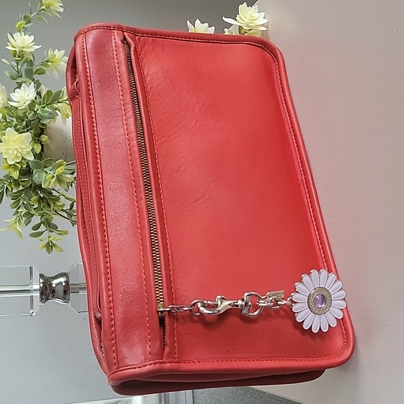 Coach | Bags | Rare Coach Red 97s Standard Clutch | Poshmark